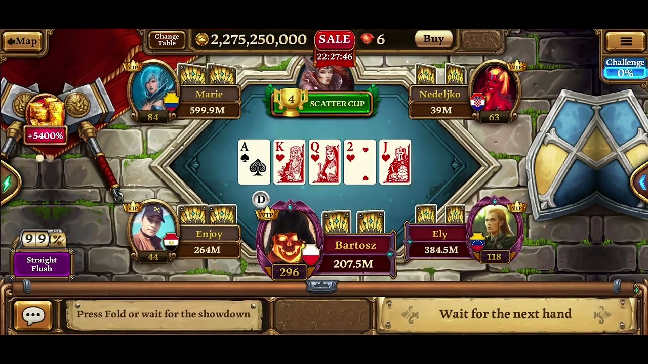 scatter poker gameplay #2 - YouTube