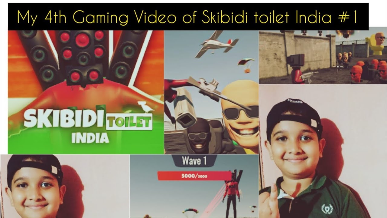 My 4TH Gaming Video Of Skibidi Toilet India # 1 Game @indiangamedev ...