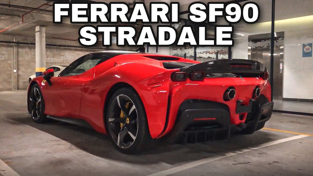 FIRST LOOK: New Ferrari SF90 Stradale With Assetto Fiorano Pack - YouTube