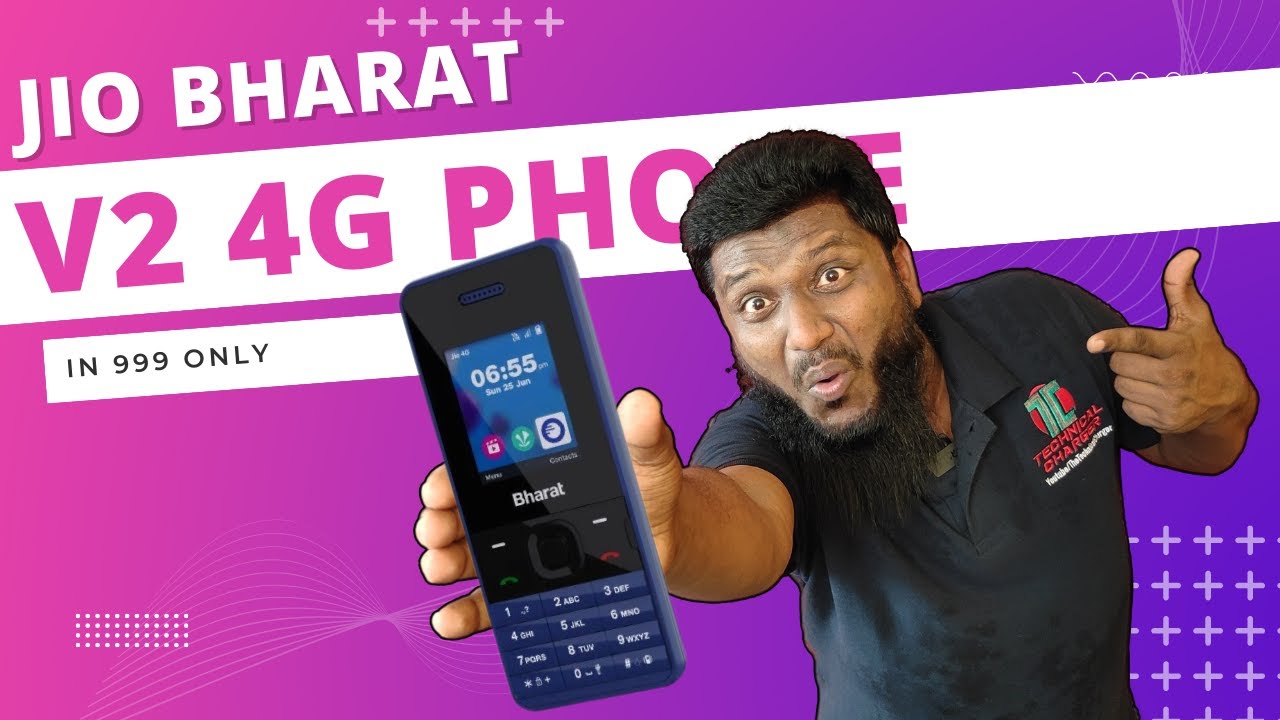 Jio Bharat V2 4G Phone launched in ₹999 only - YouTube