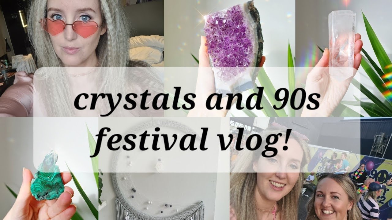 restocking crystals / 90s festival / unboxing crystals - YouTube