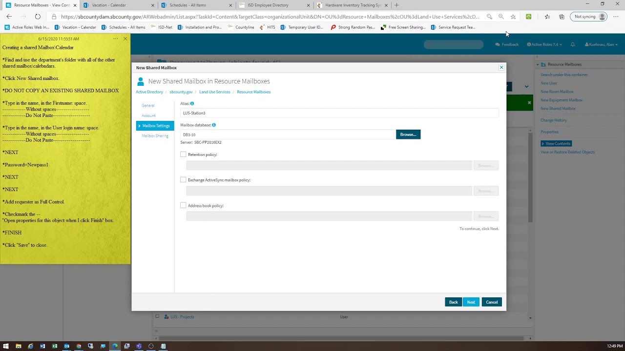 Creating A Shared Mailbox Calendar YouTube Creating A Shared Mailbox Calendar YouTube