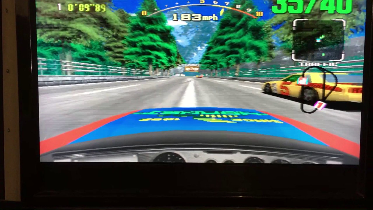 Daytona Car Racing Arcade Game, Item 3039 - YouTube