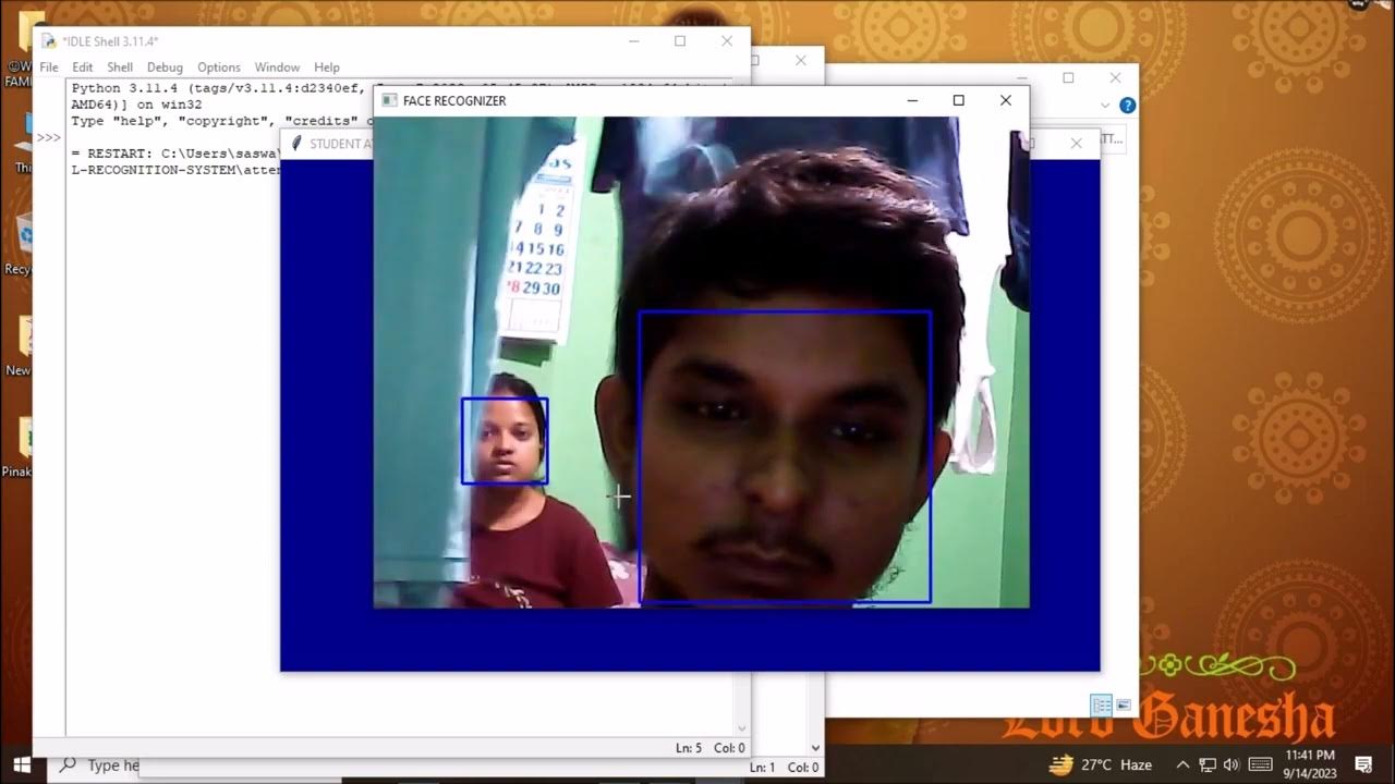 NXTECH-Intern-Pinaki-FACE-RECOGNITION-ATTENDANCE-SYSTEM-USING-PYTHON-Task-3 - YouTube