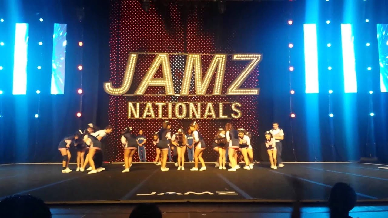 Montgomery Cheer at Jamz Nationals 2015 - YouTube