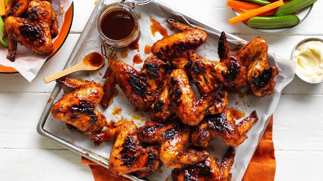 Texas BBQ Chicken Wings Recipe | Street Kitchen Kits - YouTube