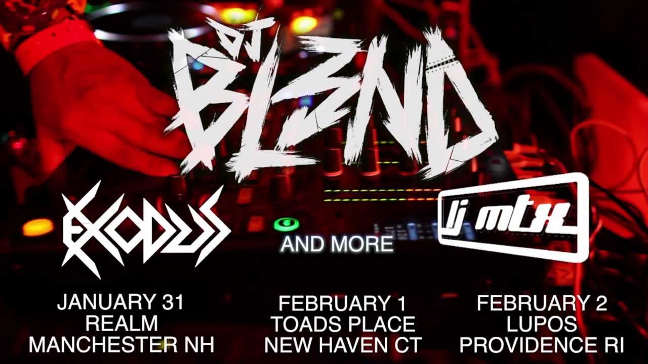 DJ BL3ND MADHOUSE TOUR 2013 - YouTube