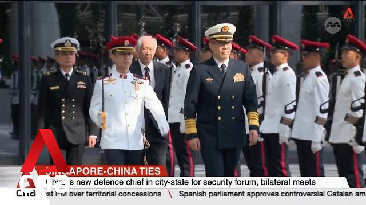 China's new defence chief in Singapore for security forum, bilateral ...
