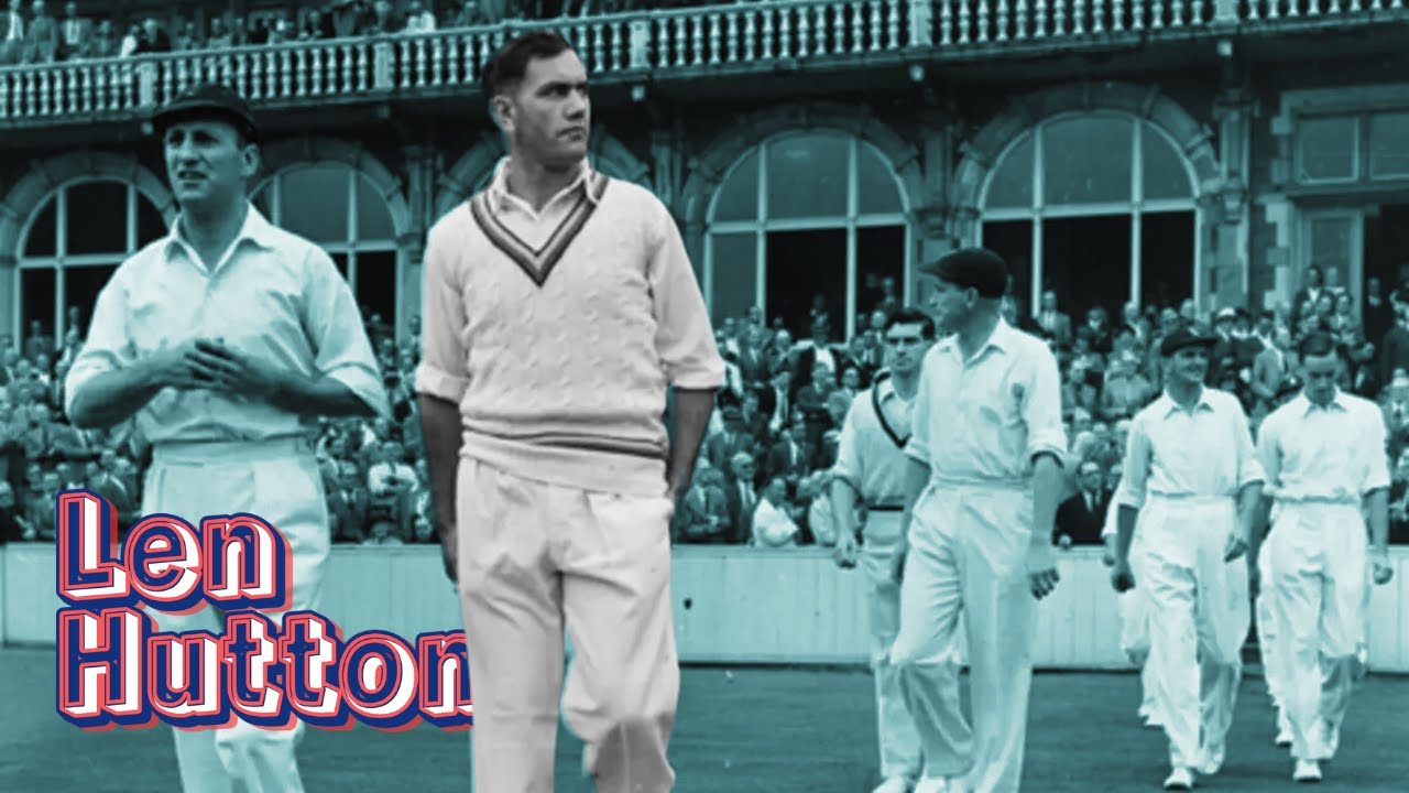 Sir Len Hutton, England’s batting pioneer #lenhutton #cricket # ...