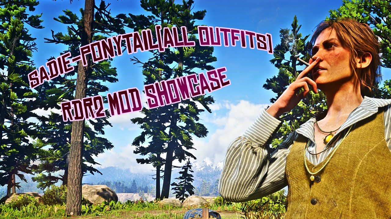 Sadie-Ponytail(ALL OUTFITS)*MOD SHOWCASE(Red Dead Redemption 2) PC MODS ...