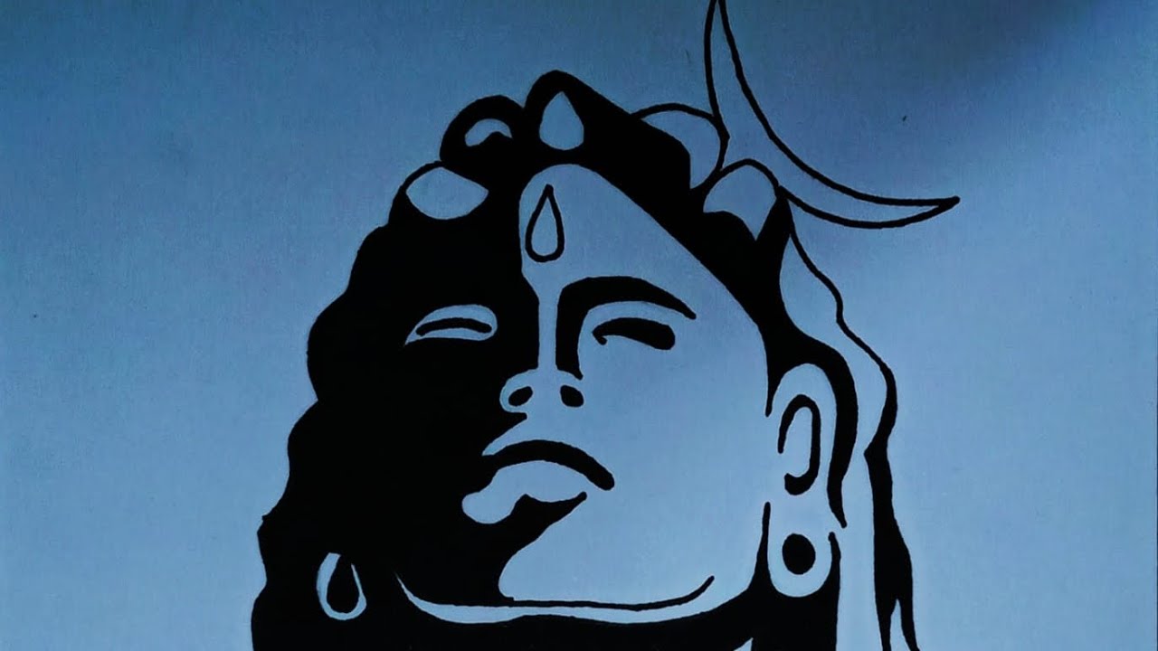 Yogi Mahadeva drawing // Maha Shivratri // It's all about Drawing - YouTube