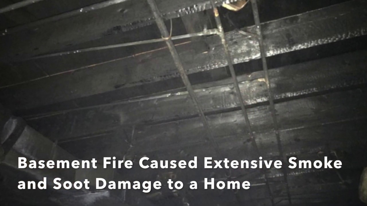 Basement Fire Before and After - YouTube