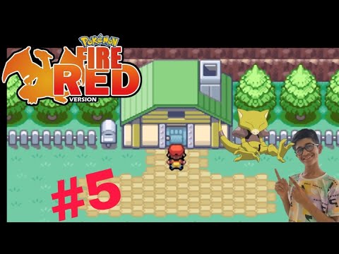 Let's play Pokemon fire red # catching abra # - YouTube