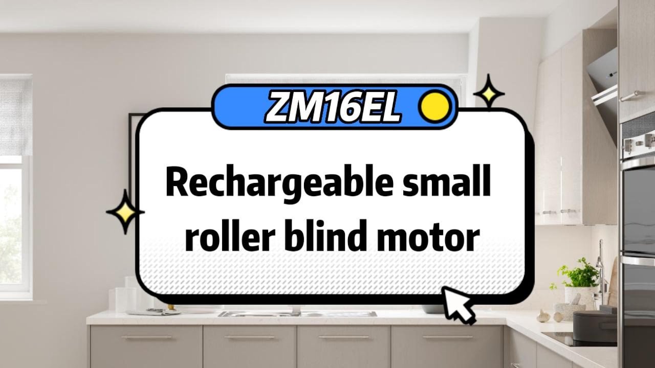 Cute Motor & Strong Power of ZH ZM16EL Battery Tubular Blind Motor with ...