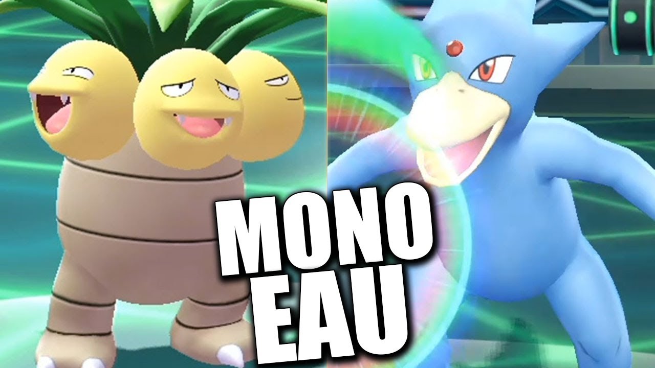 UNE TEAM MONO-EAU EN FACE - POKÉMON LET'S GO PIKACHU & ÉVOLI - YouTube