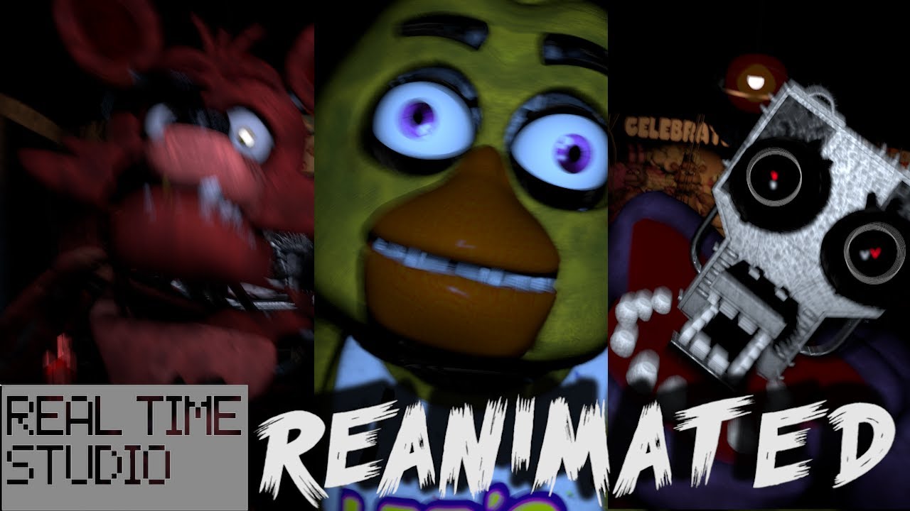 「SFM FNAF」FNAF in Real Time FANMADE Reanimated Jumpscares - YouTube