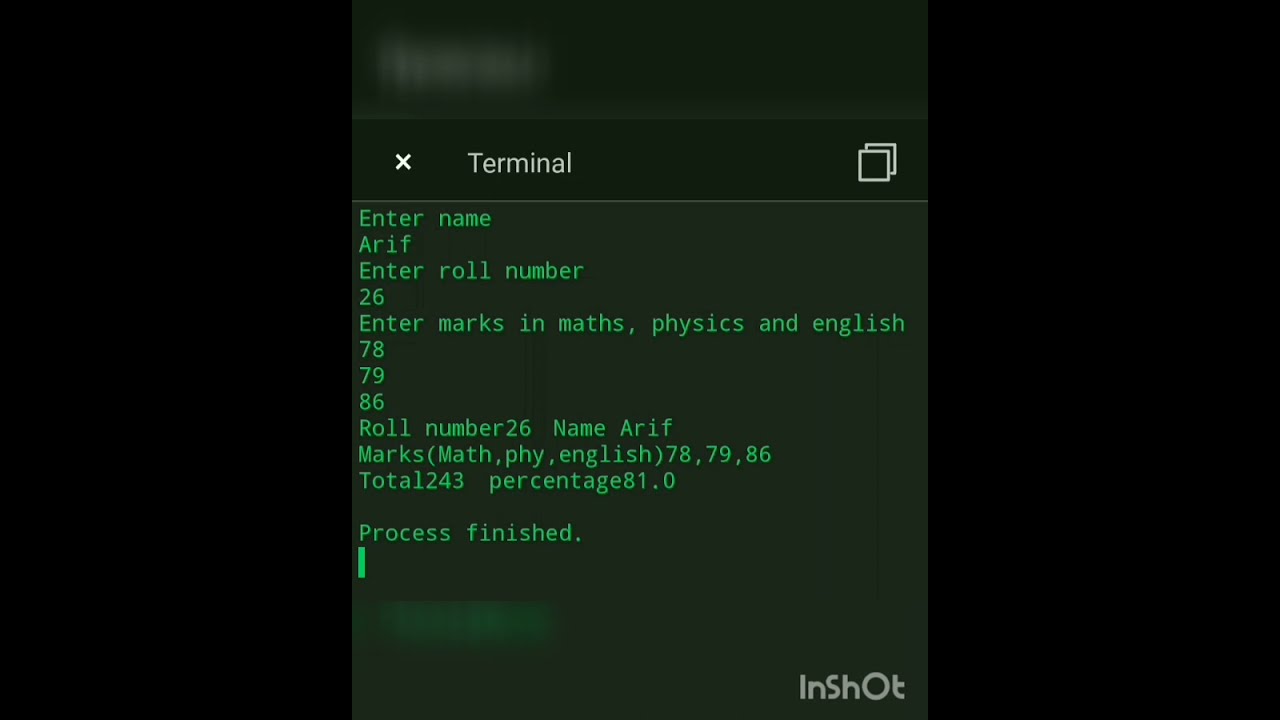 Student details program in java | Java programming - YouTube