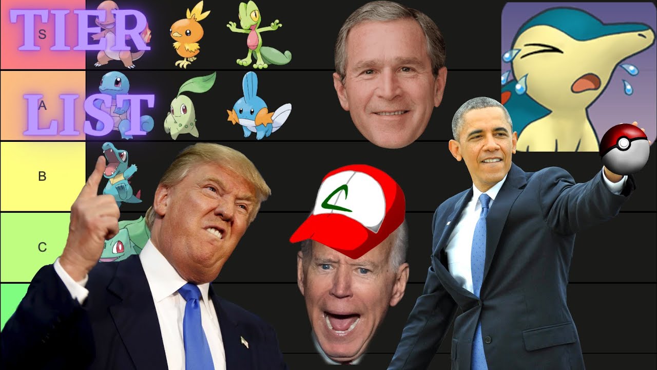 Biden & The Boys make a Pokemon Starter Tier List (AI Voice Meme) - YouTube