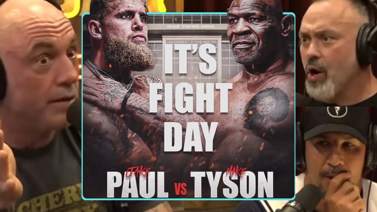 Mike Tyson Got STEM CELL Treatment For Tonight's Fight “LET’S GO” | Joe ...
