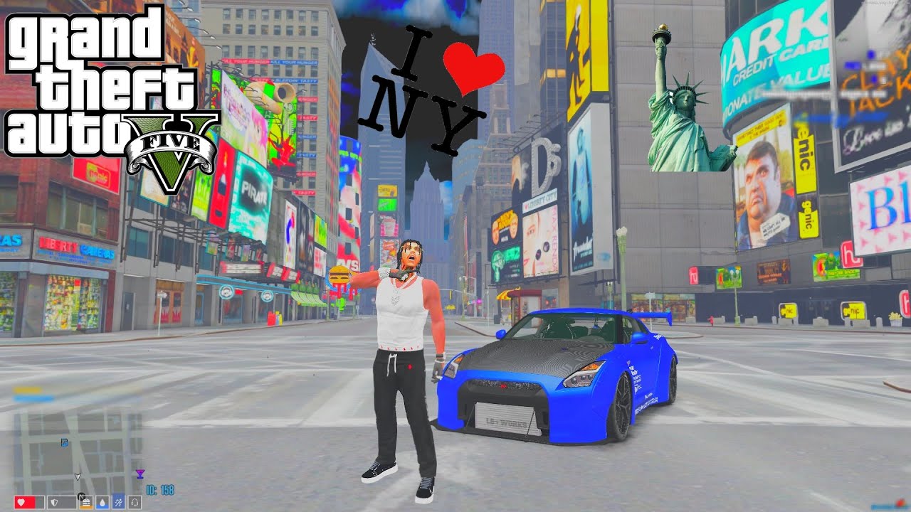 NEW YORK CITY!🗽 | HOOD GANG ROLEPLAY!🔫 | GTA 5 RP Live Stream!🔥 - YouTube