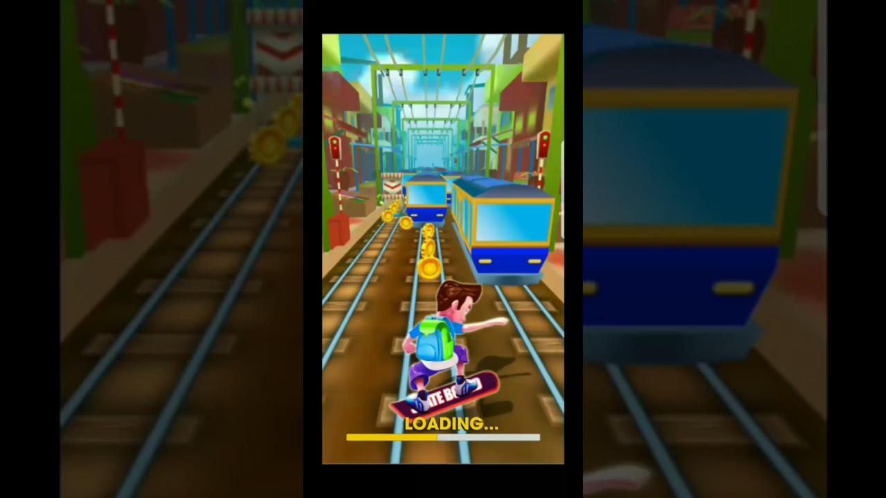 Rail train surfer rush - YouTube