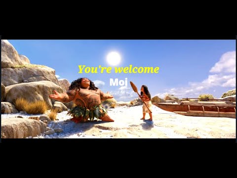 You're welcome - Moi - YouTube