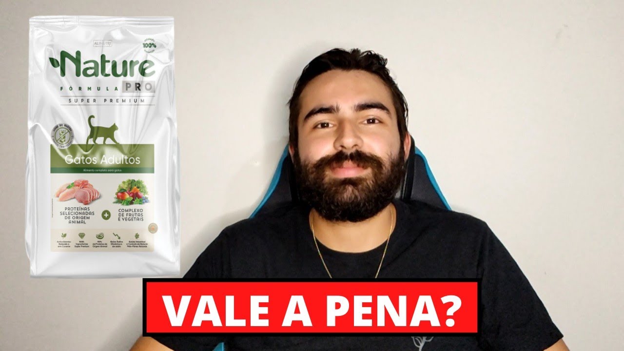 A Ração Nature Fórmula Pro para Gatos é boa? - YouTube