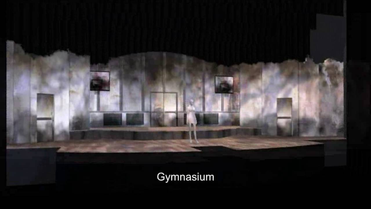 Digital Model and Animations - Carrie the Musical Settings - YouTube