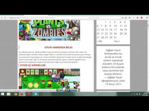 Plant Vs Zombies Full Yüklemek