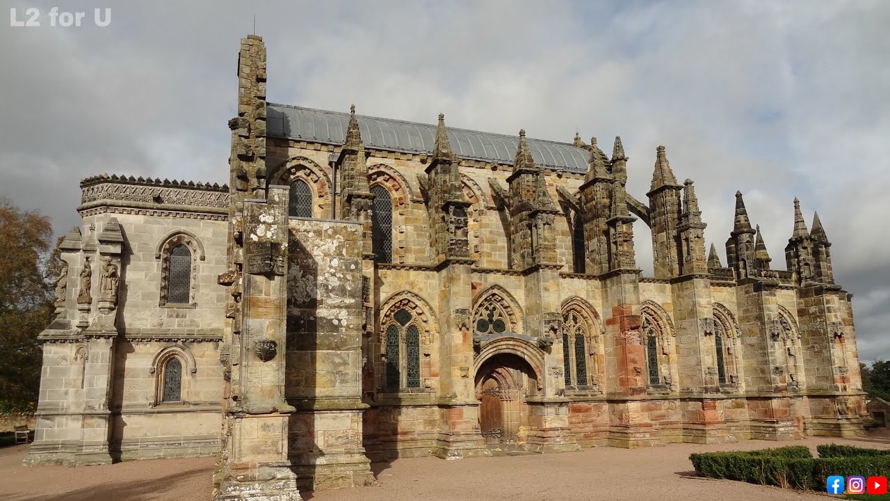 Rosslyn Chapel || The Da Vinci Code || Interior of Rosslyn Chapel ...