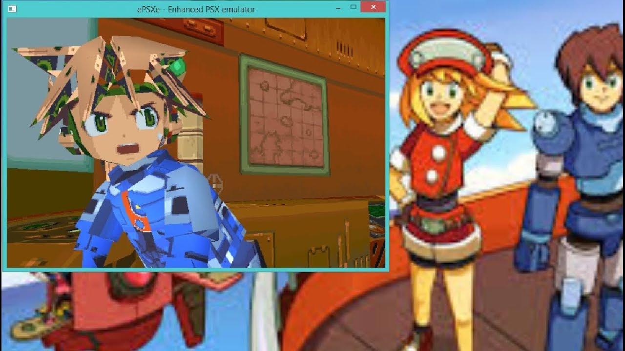 Mega Man Legends 2: Model Cheat Code Testing [PS1] - YouTube