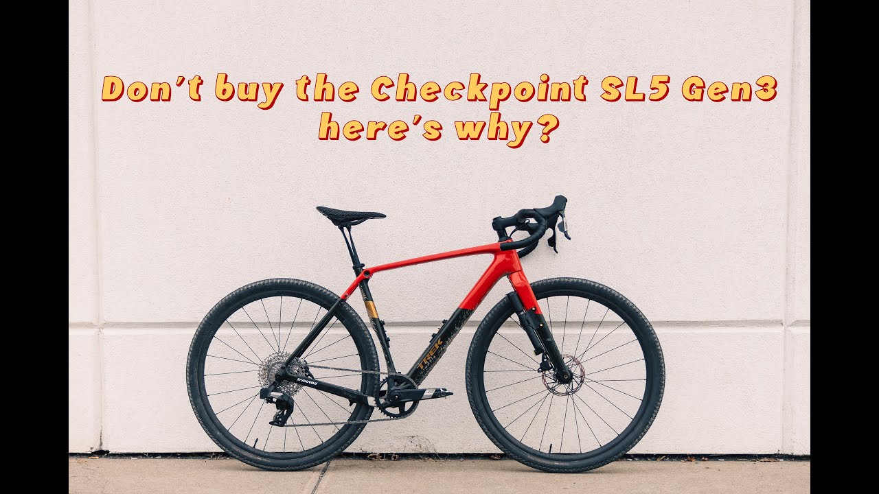 🤔 Trek Checkpoint SL5 Gen3 review - ENGLISH from a French Canadian ...