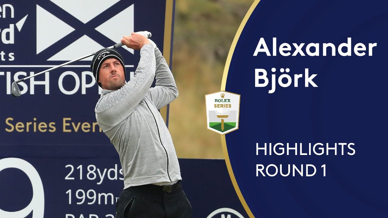 Alexander Björk hits 17/18 greens for opening 63 | Round 1 Highlights ...
