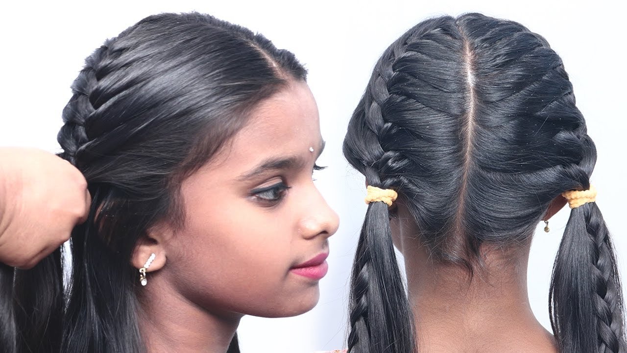 Everyday hairstyles for girls | simple Hairstyles for Party | Hair ...