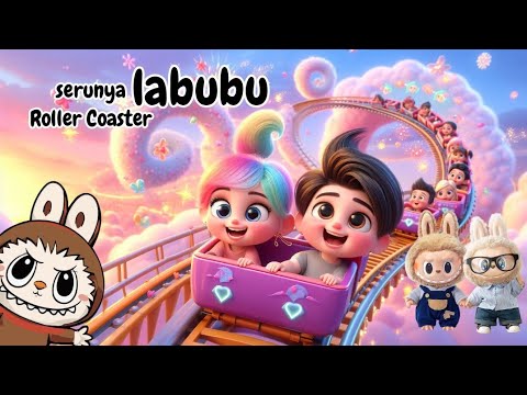 Serunya 🦕🎶 Roler Coaster🎢Bersama Labubu 🤡 - YouTube