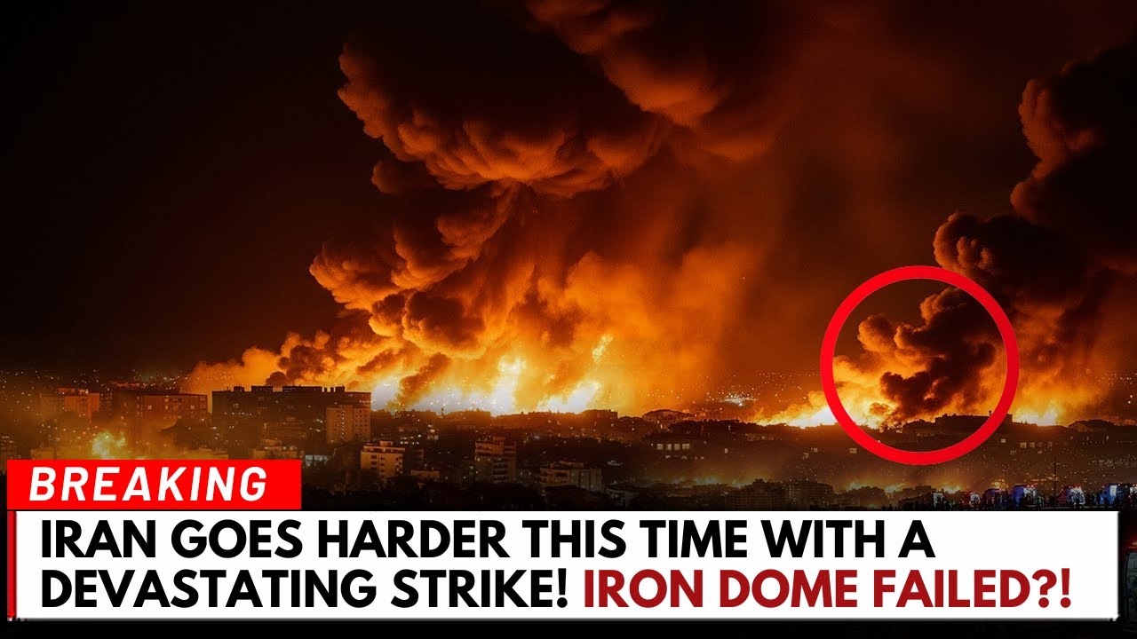 NOT LONG AGO: IRAN'S 19TH DEVASTATING STRIKE ON ISRAEL! Iron Dome Fails—Chaos in Tel Aviv! - YouTube