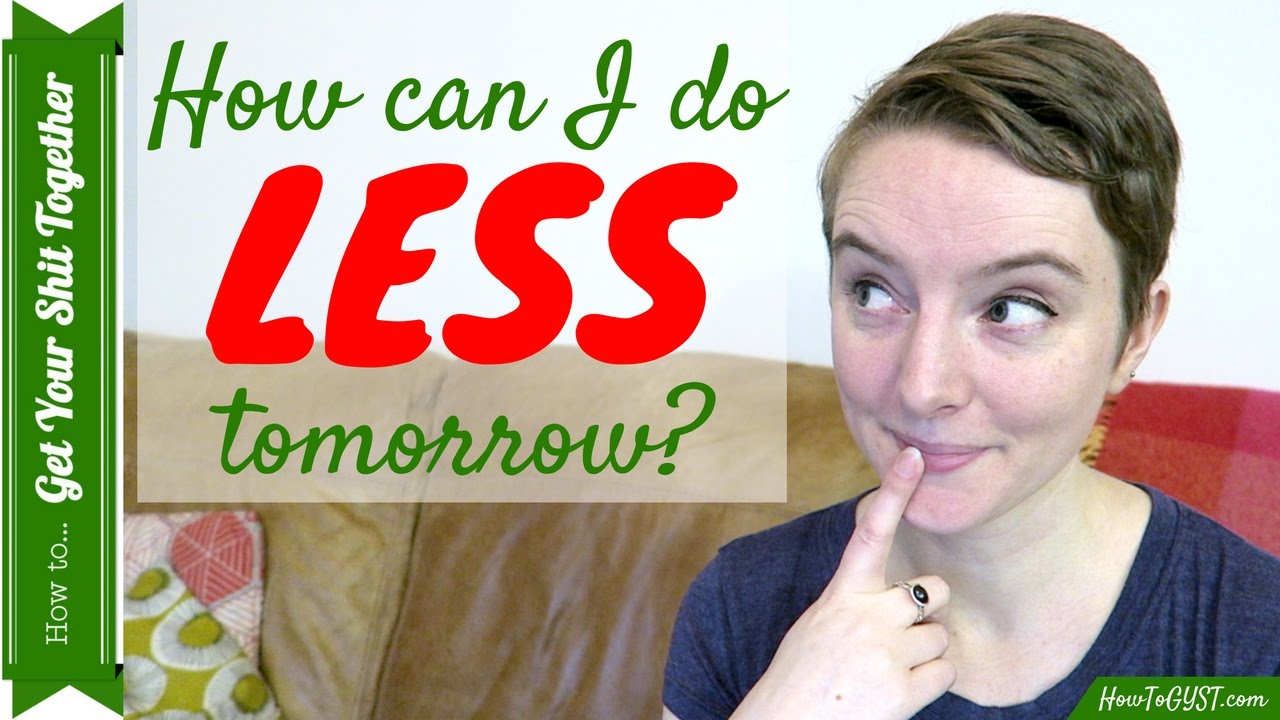 How To Do Less, Achieve More With 1 Simple Question | HowToGYST - YouTube