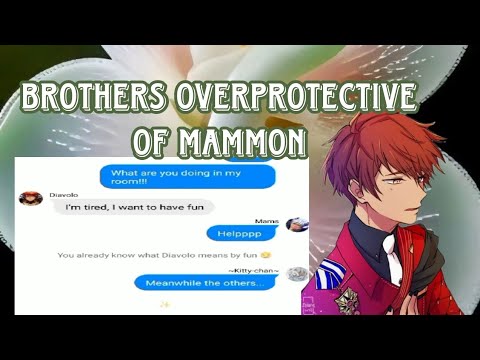 obey me text: brothers overprotective of mammon - YouTube
