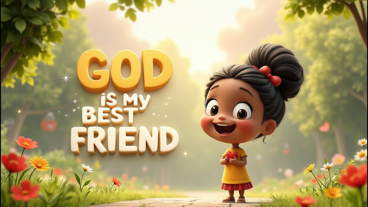 God Is My Best Friend | Christian Kids Song | Praise & Play Rhymes ...