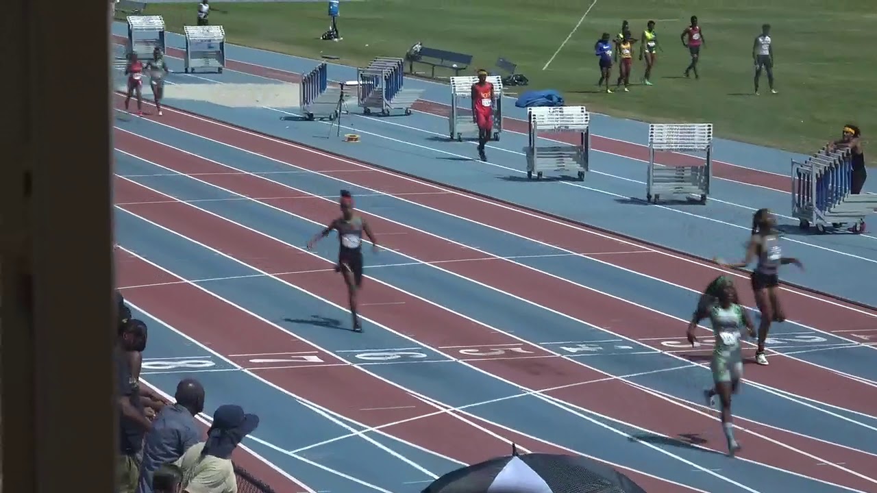 Girls 400 Meter Dash 14 years old Section 2 Finals 2019 AAU Gold Coast ...