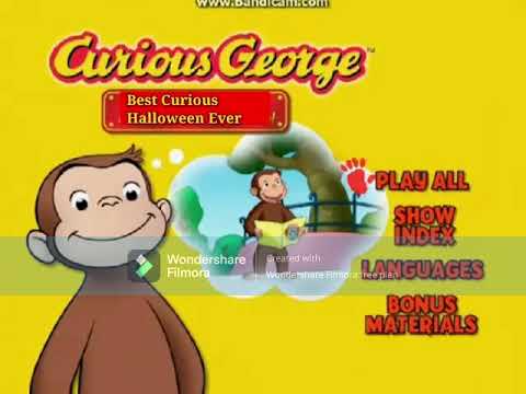 DVD Menu (Curious George: George's Were-Monkey Midnight Assignment Variant)