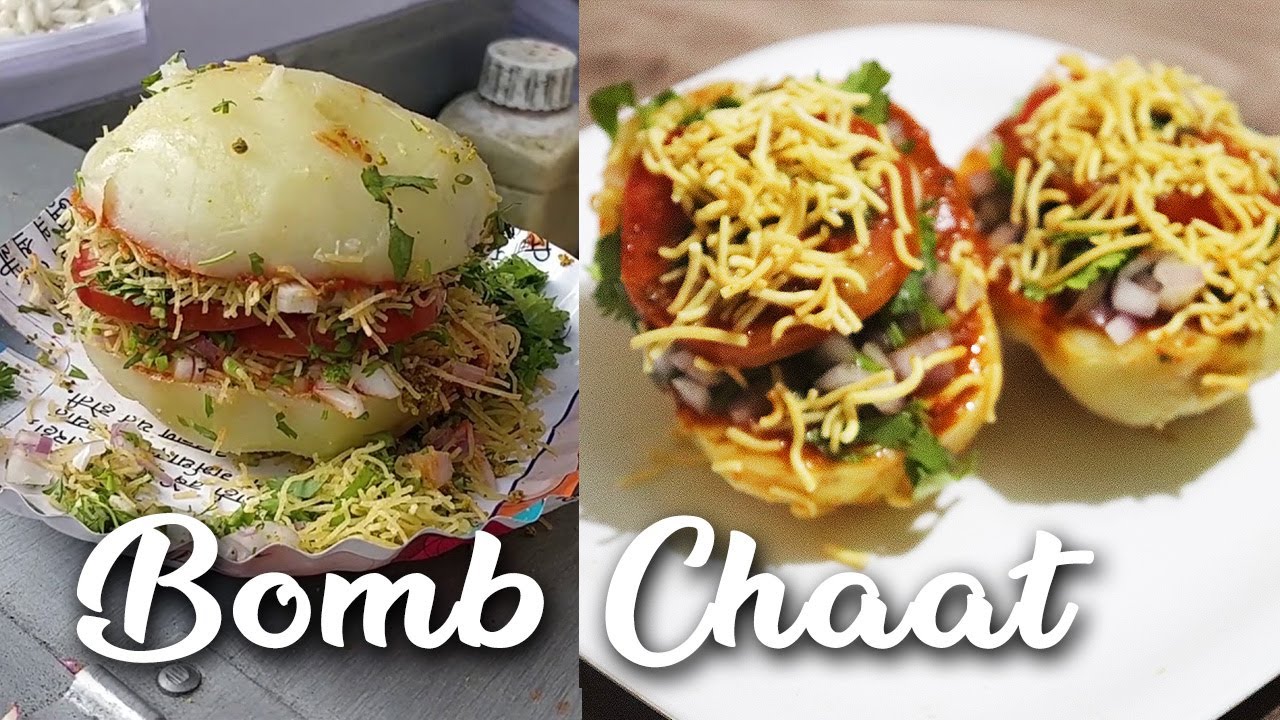 Aloo Sandwich Chaat | Bomb Chaat Of Mumbai | Indian Street Food - YouTube