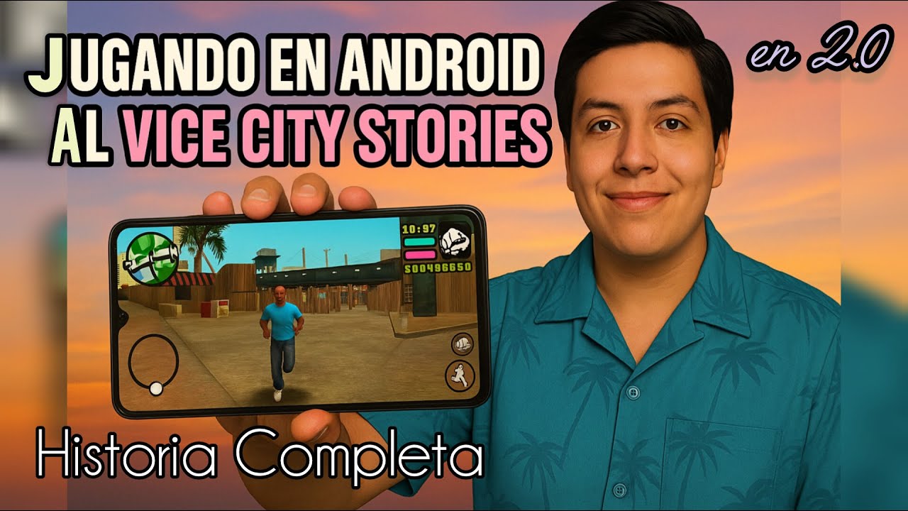 Jugando la historia completa del Vice City Stories en Android | Andy ...