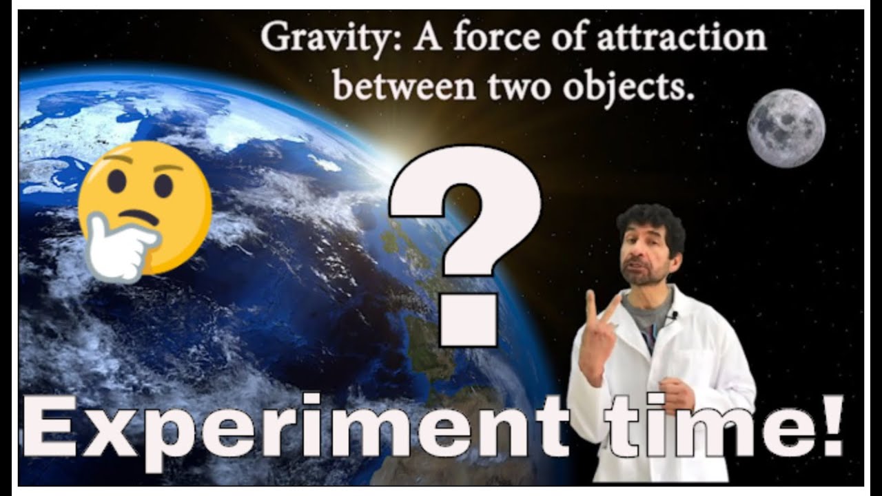Gravity for kids experiment An easy way to explain - YouTube