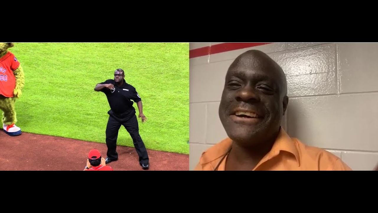 Catching up with dancing security guard from Houston Astros game - YouTube