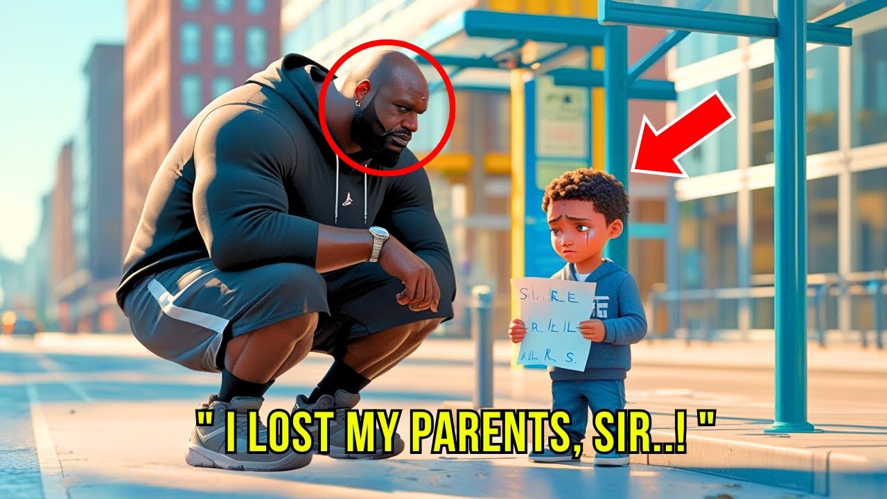 Big Shaq Sees a Crying Child Left Behind at a Bus Stop,His Next Move ...