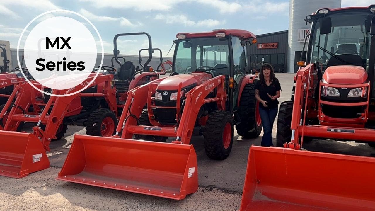 November Equipment of the Month: Kubota MX Series Tractors - YouTube