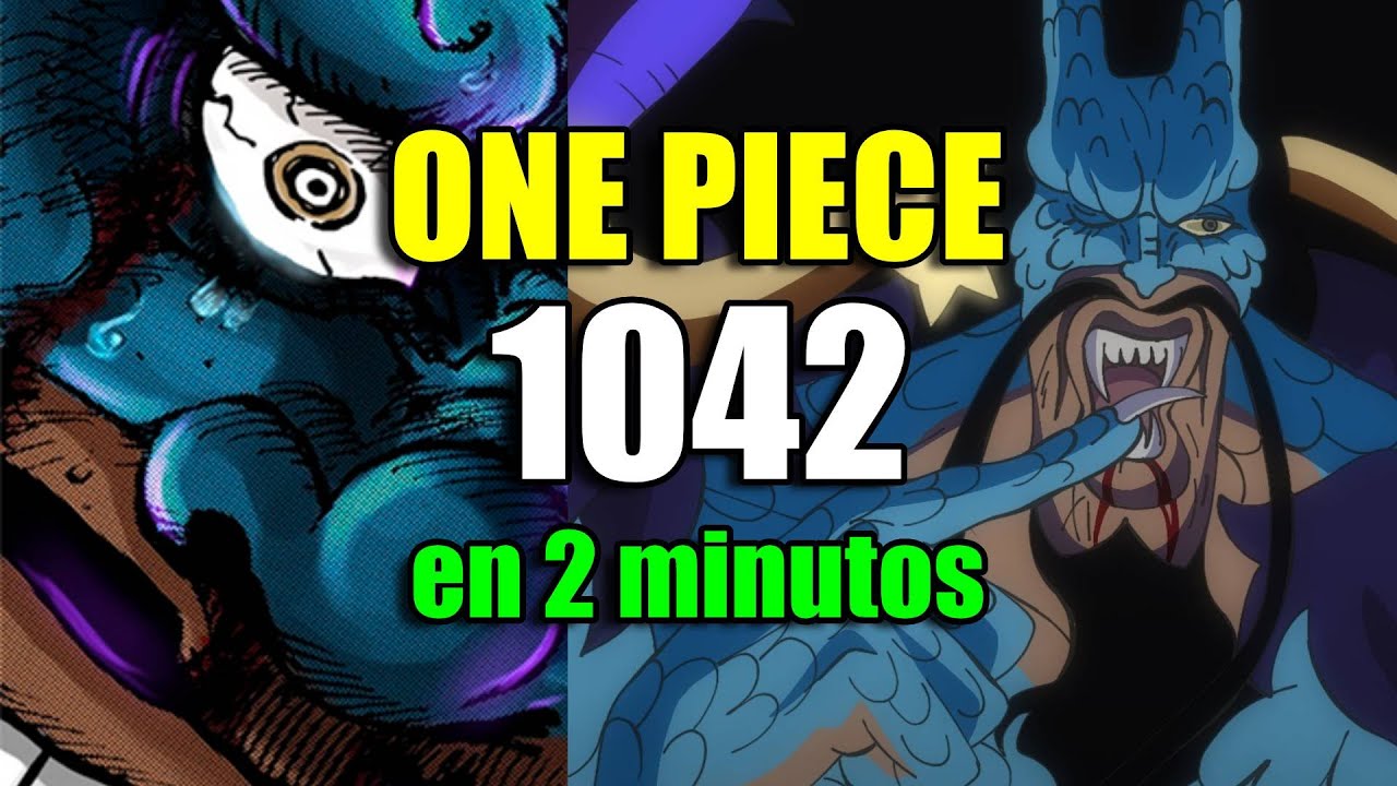 ONE PIECE 1042 en 2 MINUTOS !! 🔥| Full Haki Marco - YouTube