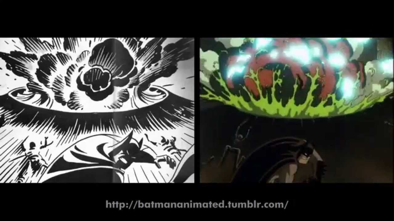 Batman The Animated Series: From Storyboard to Animation (Avatar) - YouTube