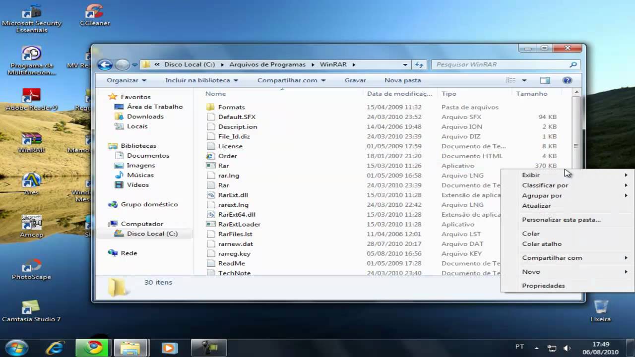 Crack WinRAR 3.93 - YouTube